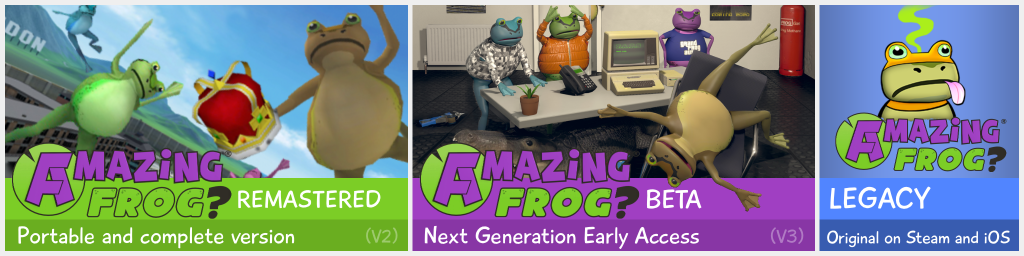 Homepage - Amazing Frog